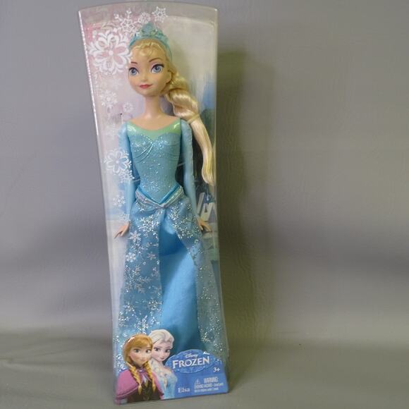 Toys | Mattel Disney Frozen Sparkle Princess Elsa Doll Cfb73 New | Poshmark